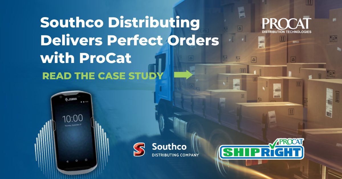 Southco Distributing Delivers Perfect Orders with ProCat - ProCat