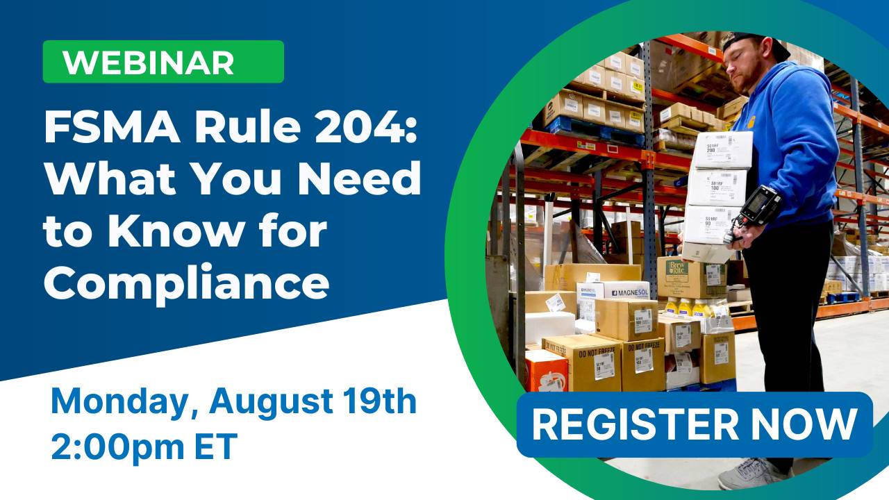 FSMA 204 Webinar for Distributors