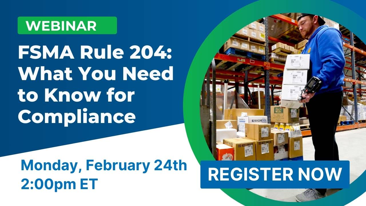 FSMA 204 Webinar for Distributors