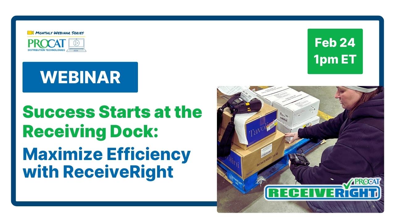 WEBINAR: Success Starts at the Receiving Dock – Maximize Efficiency ...